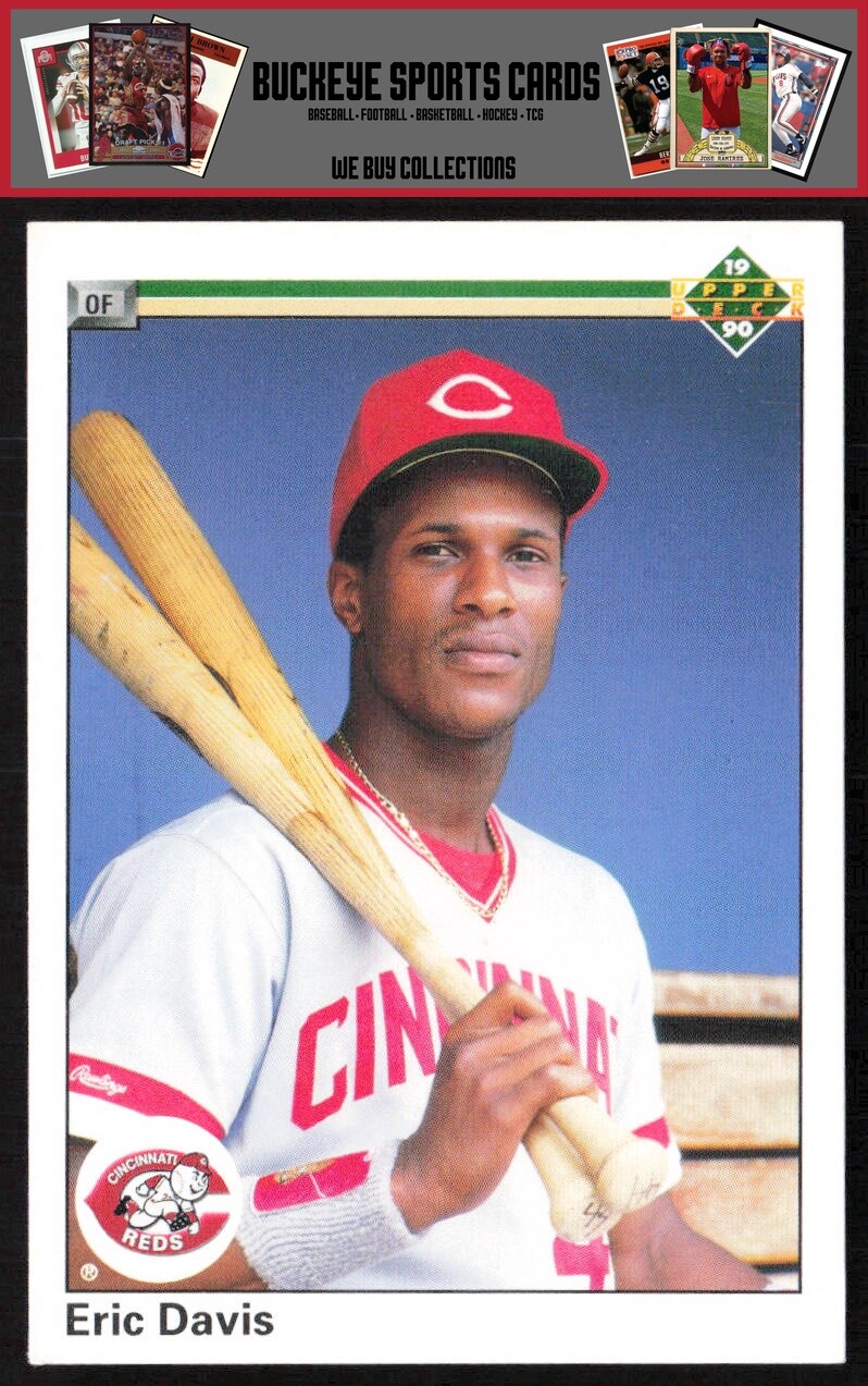 1990 Upper Deck - #116 Eric Davis for sale online | eBay