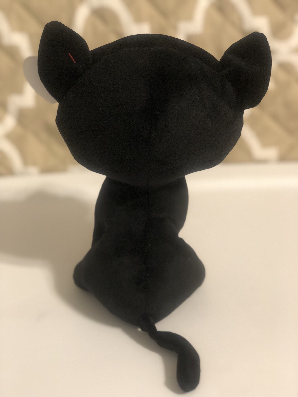 TY 2016 Halloween 9" Shadow the Black Cat Beanie Boo ~NWNMT~ FAST ...