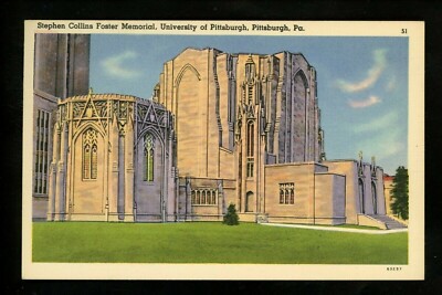 Music Composer postcard Stephen Foster "Old Home Kentucky" Pittsburg PA ...