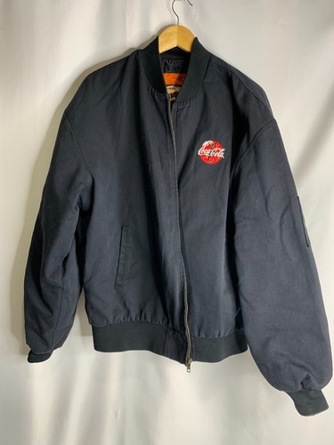 Vintage RED KAP Coca Cola Black Uniform Jacket (Size XL) | eBay