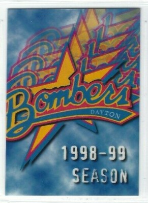 1998-99 Dayton Bombers (ECHL) Team logo/checklist card | eBay