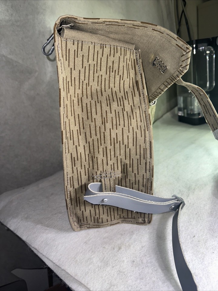 East German NVA Rucksack Strichtarn Camo Field Pack Raindrop Backpack ...