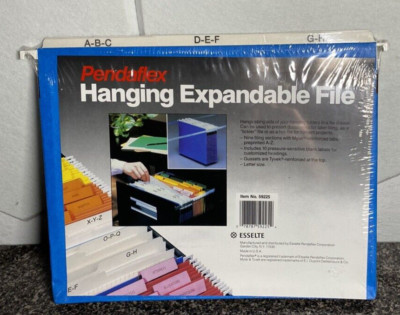 Pendaflex Hanging Pocket Expandable File, Hanging Folders Organize ...
