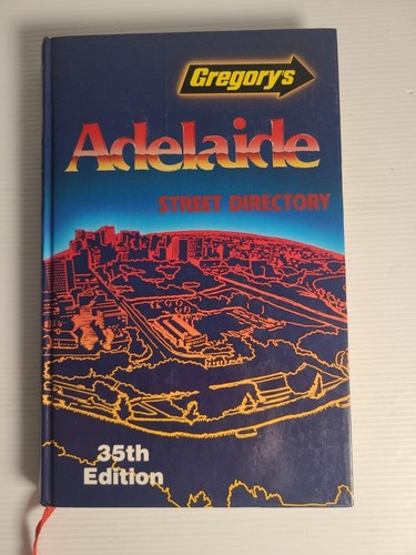 Gregory's Adelaide Street Directory 35th Edition 1986 Vintage HC South ...