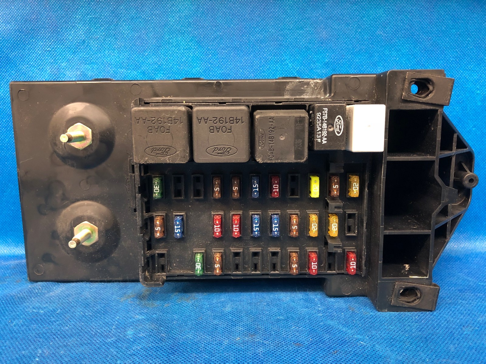 00 2000 FORD EXCURSION INTERIOR DASH FUSE BOX RELAY FUSEBOX YC3T-14A067 ...