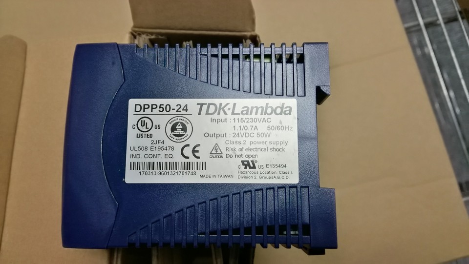 1pcs DPP50-24 TDK-LAMBDA Rail Power Supply 24VDC 2.1A | eBay