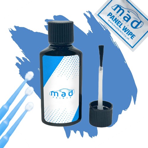 Touch Up Kit For Mini/BMW Estoril Blue B45 Paint 30ML + Panel Wipe ...