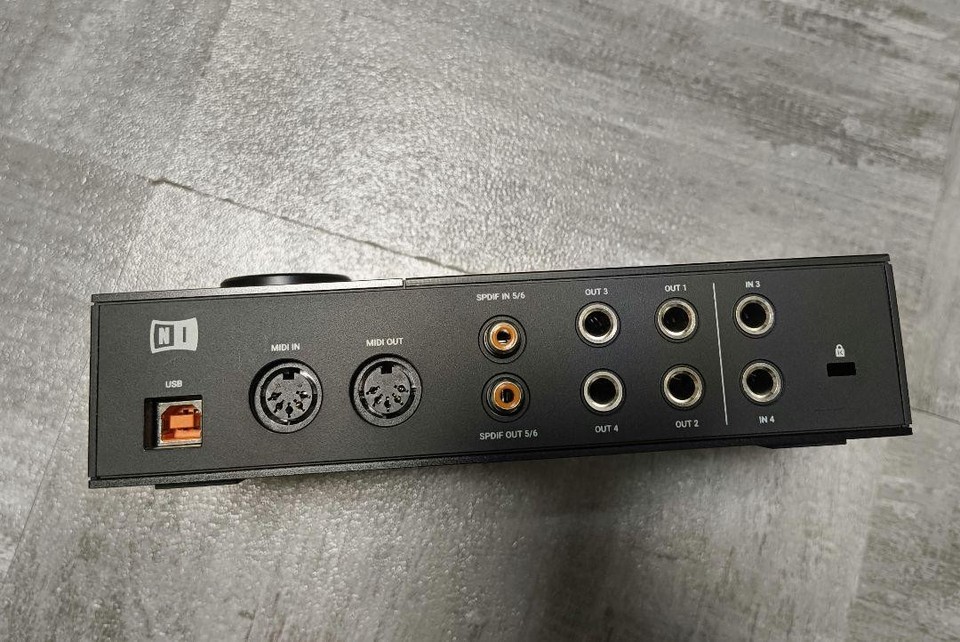 Native Instruments Komplete Audio 6 Mk2 Audio Interface Used with USB ...