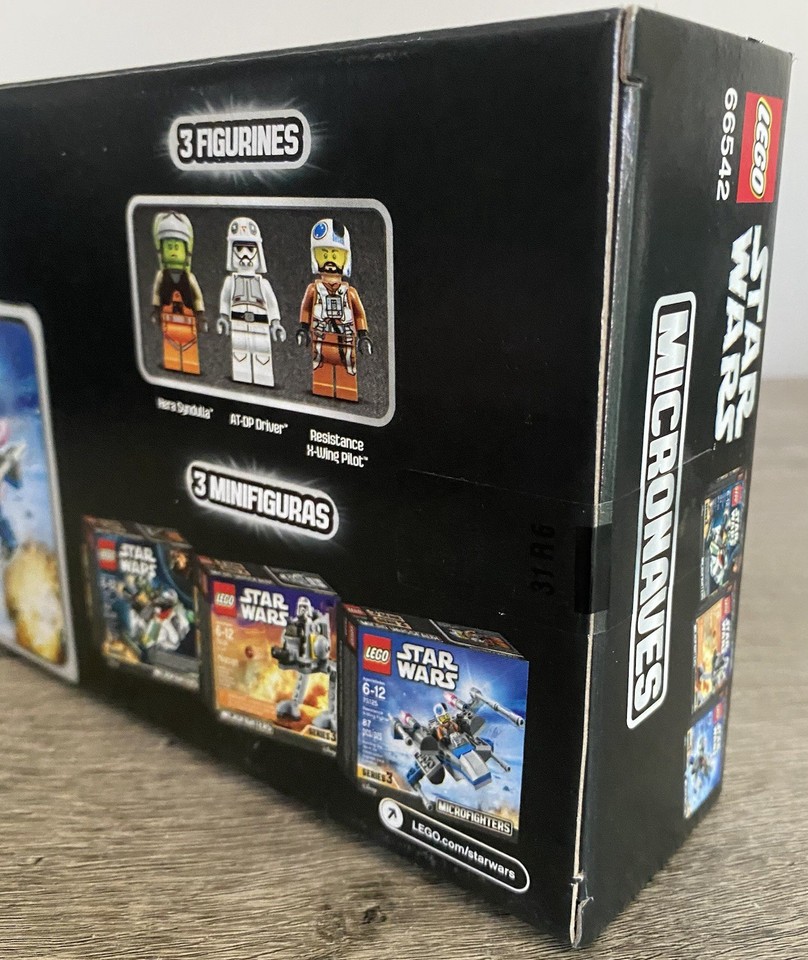 Lego Star Wars New Microfighters Super Pack 3 in 1 66542 Ghost 75125 ...