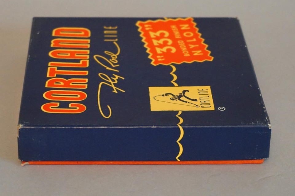 Vintage Cortland 333 Fly Rod Line with Fly Line Cleaner Tin New Old ...