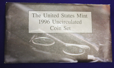 1996 Mint Set without the "w" Dime AS ISSUED BY U.S. MINT | eBay