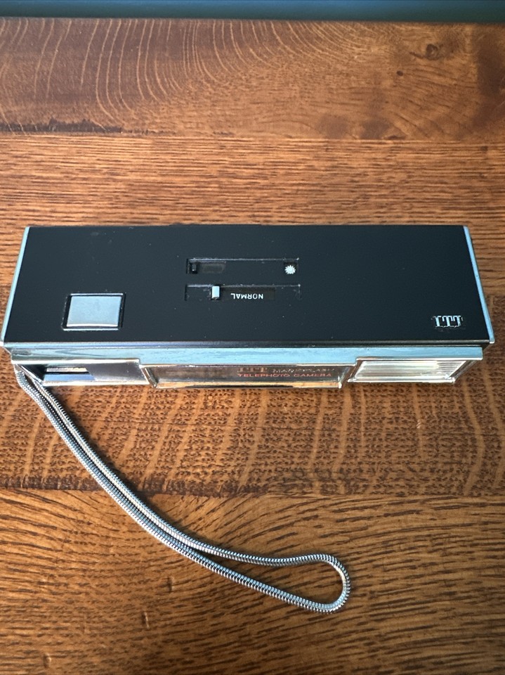 VINTAGE ITT MAGICFLASH TELEPHOTO CAMERA Works! | eBay