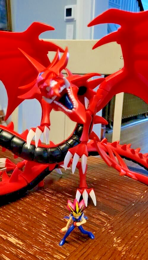 Yu-Gi-Oh! Mattel Deluxe Model Kit Slifer the Sky Dragon 1996 | eBay