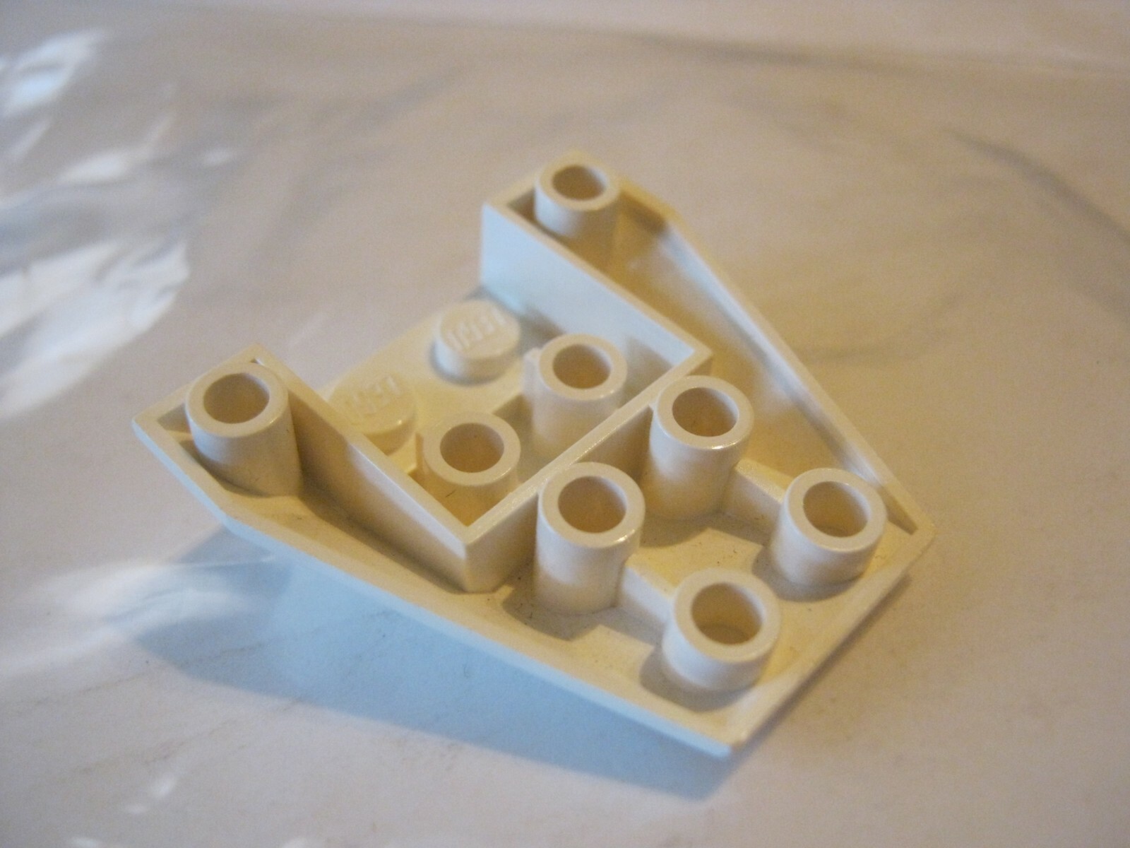Lego (1) White 4x4 Tripple Inverted Wedge, 4855 (028-207) | eBay
