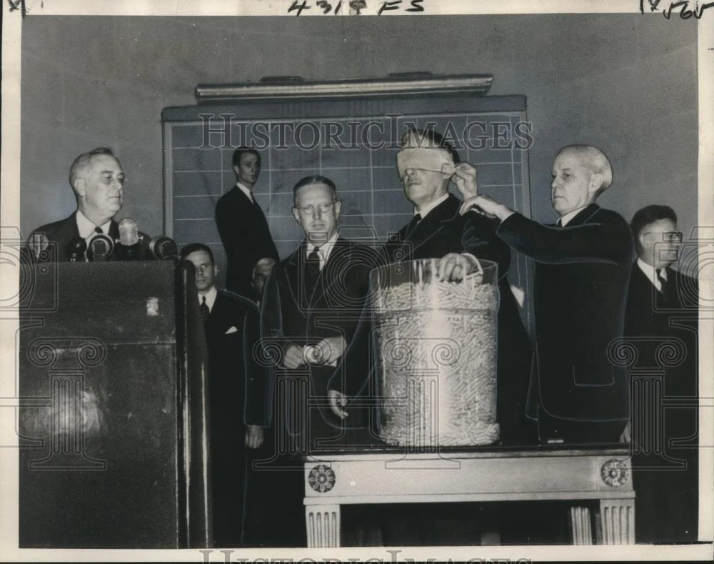 First Peacetime Draft In The Us