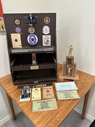 Vintage Pachmayr Super Deluxe Range Box Handgun Case Bullseye Military ...