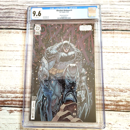 Absolute Batman #1 CGC 9.6 Ian Bertram 1:25 Incentive Variant Cover ...