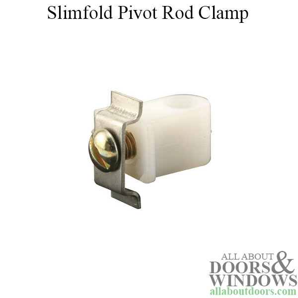 Slimfold Pivot Rod Clamp For Closet Doors and Pocket Doors Old Style ...