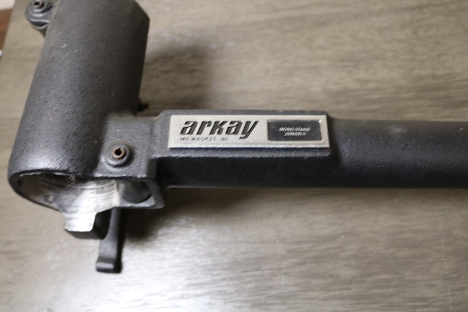Arkay Mono Stand JUNIOR II Arm with Gitzo tripod head | eBay