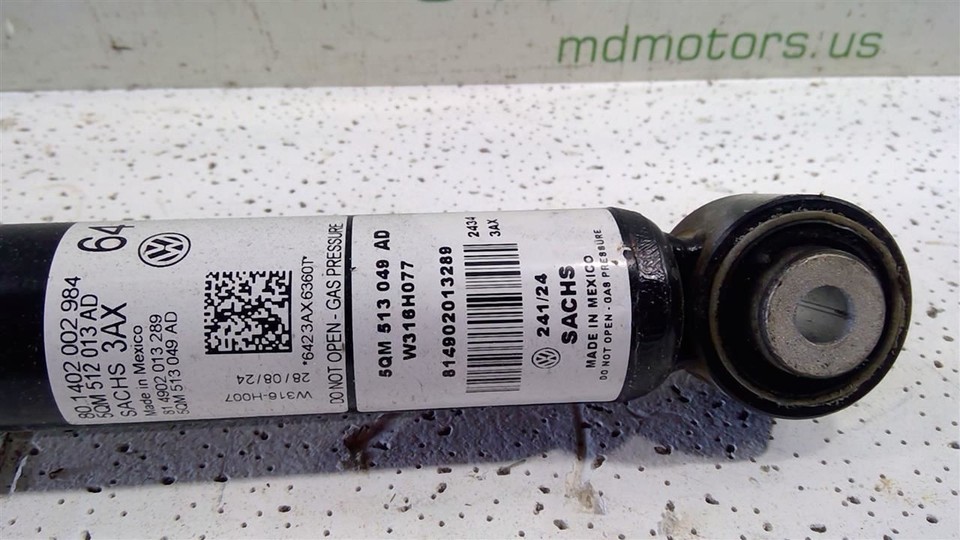 2022-2024 VOLKSWAGEN TAOS REAR RIGHT PASSENGER STRUT SHOCK ABSORBER ...