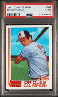 1982 TOPPS TRADED #98T CAL RIPKEN JR. PSA 9 | eBay UK