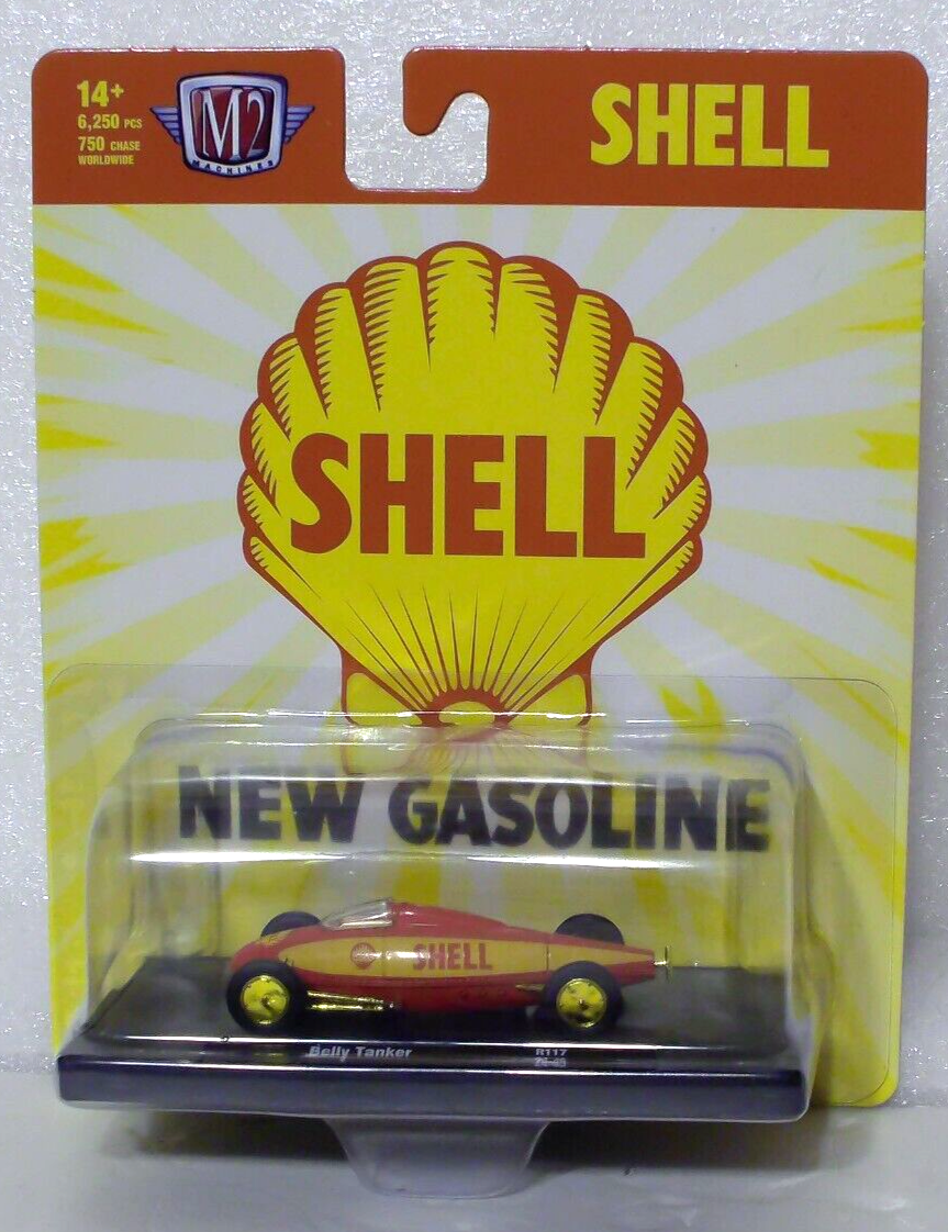 M2 Machines Gold Chase Shell Belly Tanker 1:64 Diecast 1/750 Limited ...