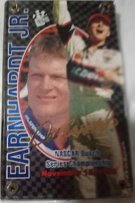Dale Earnhardt Jr Autograph NASCAR Card #3536 | eBay