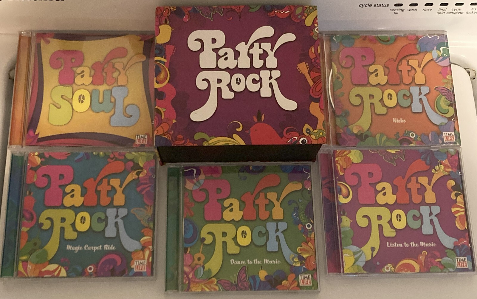 Party Rock CD set (CD, 2012, 10-Disc) Time Life 60s 70s anthems Elton ...