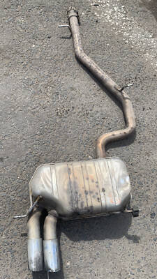 AUDI A3 8P 2009-2013 2.0 TDI QUATTRO EXHAUST SYSTEM PIPE BACK BOX ...