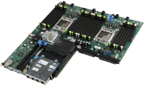 DELL 01W23F R620 2x LGA2011 24x DDR3 + 0FM487 QUAD PORT + H710 ...