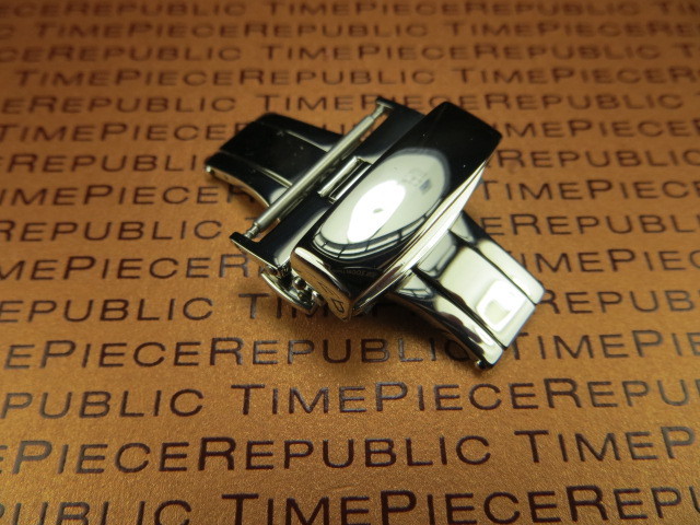 New HQ 18mm Swiss 316L Stainless DEPLOYMENT CLASP BUCKLE Polish 18 mm ...