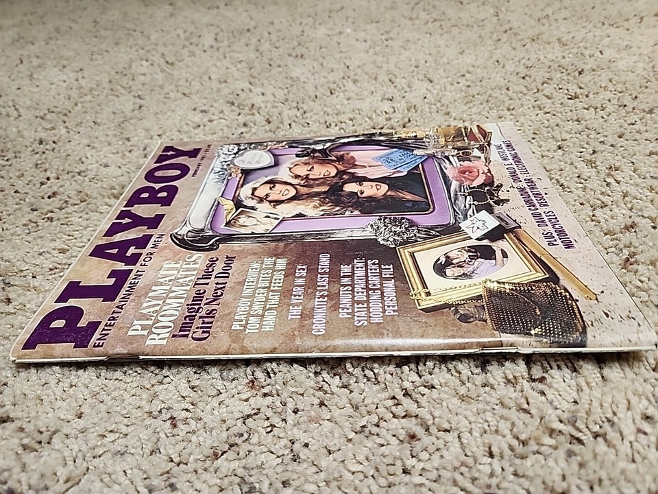 Playboy Magazine February 1981, Playmate Vicki Lynn Lasseter, Roomate Pictorials | eBay
