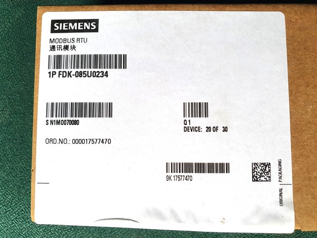 Siemens FDK-085U0234 communication module for sale online | eBay