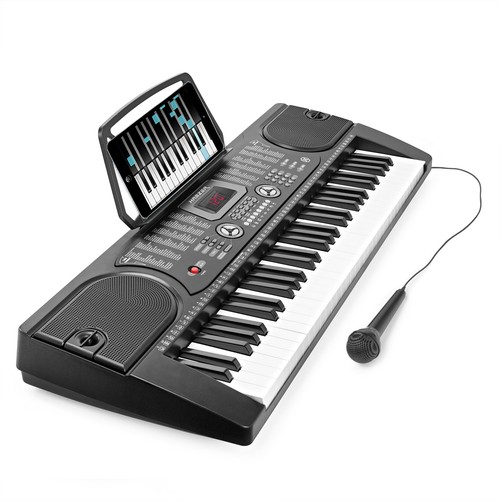 OPEN BOX - 61 Key Electronic Piano Electric Organ Keyboard w ...