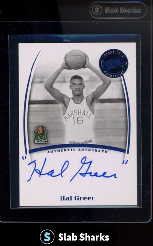 2007 PRESS PASS LEGENDS HAL GREER AUTO | eBay