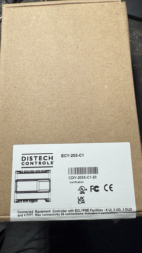 DISTECH ECLYPSE Connected Terminal Unit Controller ECY-203-C1 | eBay