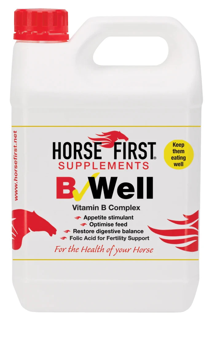 HORSE FIRST B-WELL SUPPLEMENT ESSENTIAL B GROUP VITAMINS AND FOLIC ACID ...