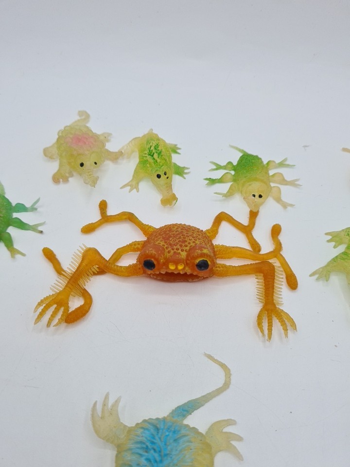 Vintage Ugly Jiggly Jiggler Rubber Monsters Aliens Suction 60 70’s X16 ...