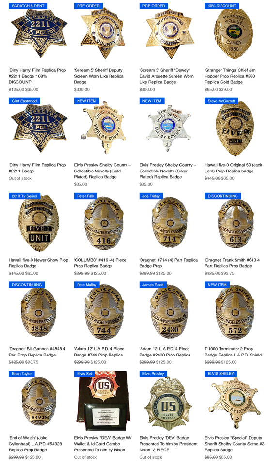 "COLUMBO" Peter Falk 60's Tv Show ID Card Prop Replica | eBay