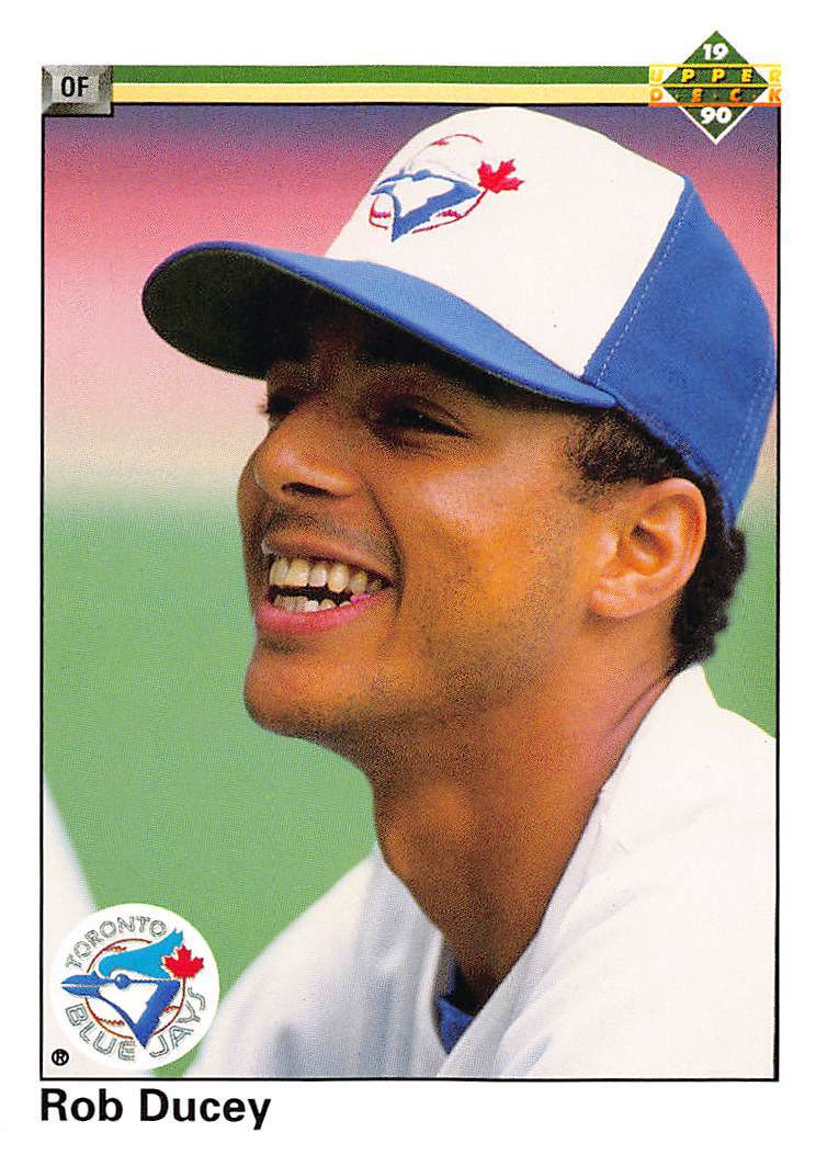 Rob Ducey 1990 Upper Deck 464 Toronto Blue Jays Baseball Card | eBay