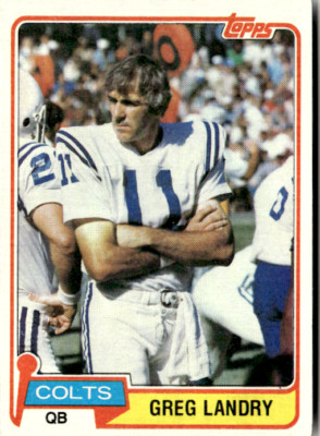 1981 Topps #102 Greg Landry | eBay