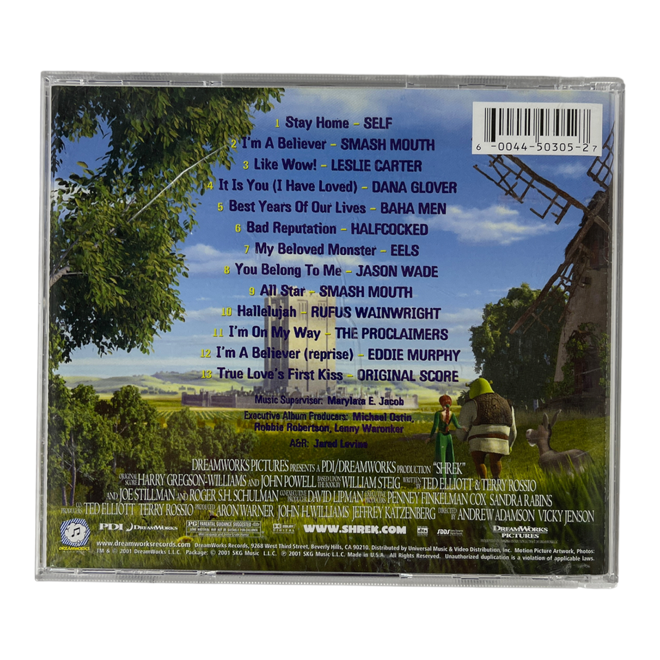 Shrek - Music From The Original Motion Picture CD 2001 DreamWorks ...