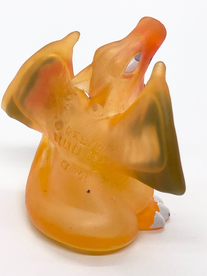 Charizard Pokemon Finger Puppet Figure Nintendo 1996 Bandai Japan rare ...