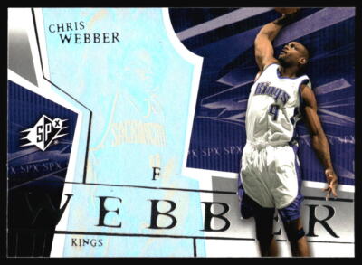 2003 SPx Chris Webber #72 Sacramento Kings | eBay