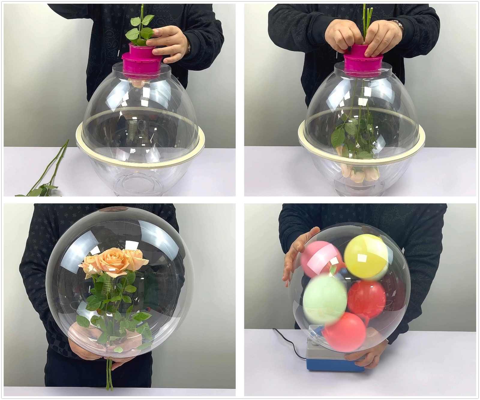 Balloon Stuffer Machine Kit Balloon Stuffing Expander Filling Set Toys ...