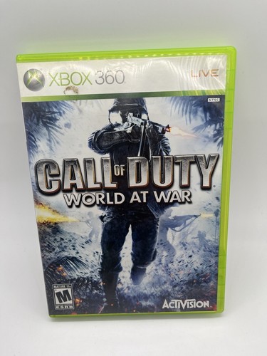 Call of Duty: World at War (Xbox 360, 2008) Complete with Manual ...