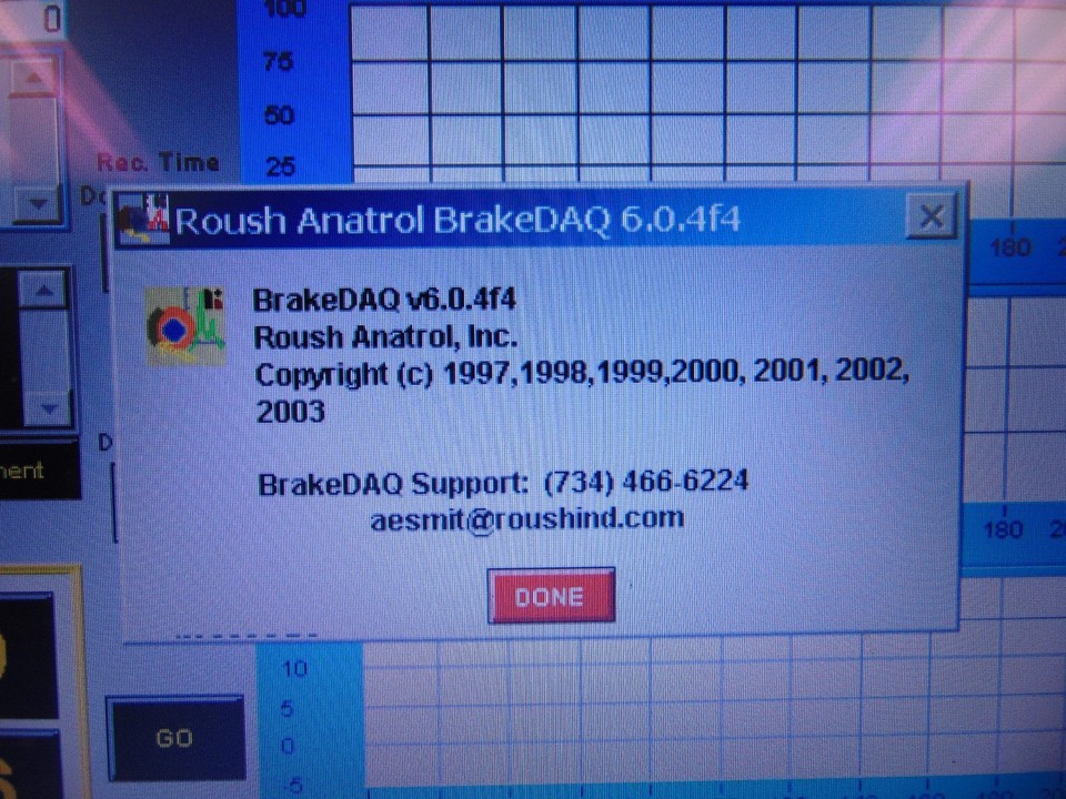 Roush Anatrol BrakeDAQ 6.0 Brake Performance Analysis System | eBay