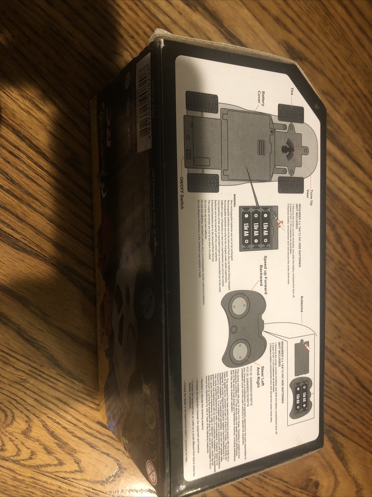 Radio+Control+RC+Truck+Monzoo+Battery+Powered+Boys+5+27mhz+Light+Blue ...