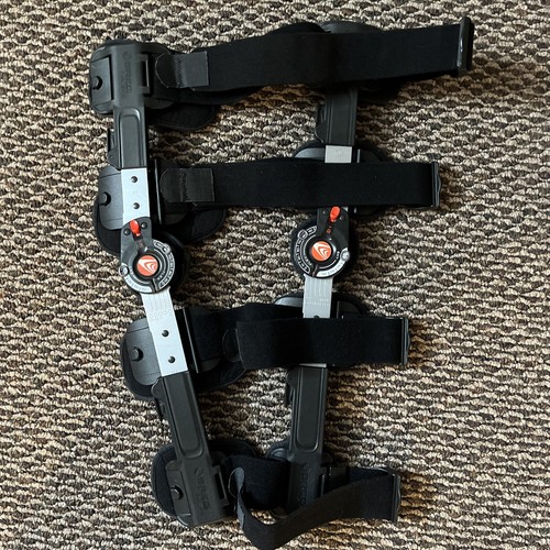 BREG T Scope Hinged Knee Brace Premier Post Op Adjustable Padded Right ...