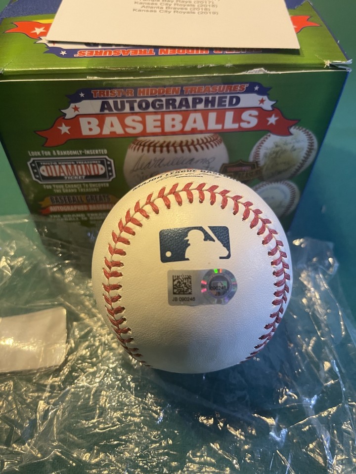 Lucas Duda Autographed Signed New York Mets OML Baseball MLB COA | eBay